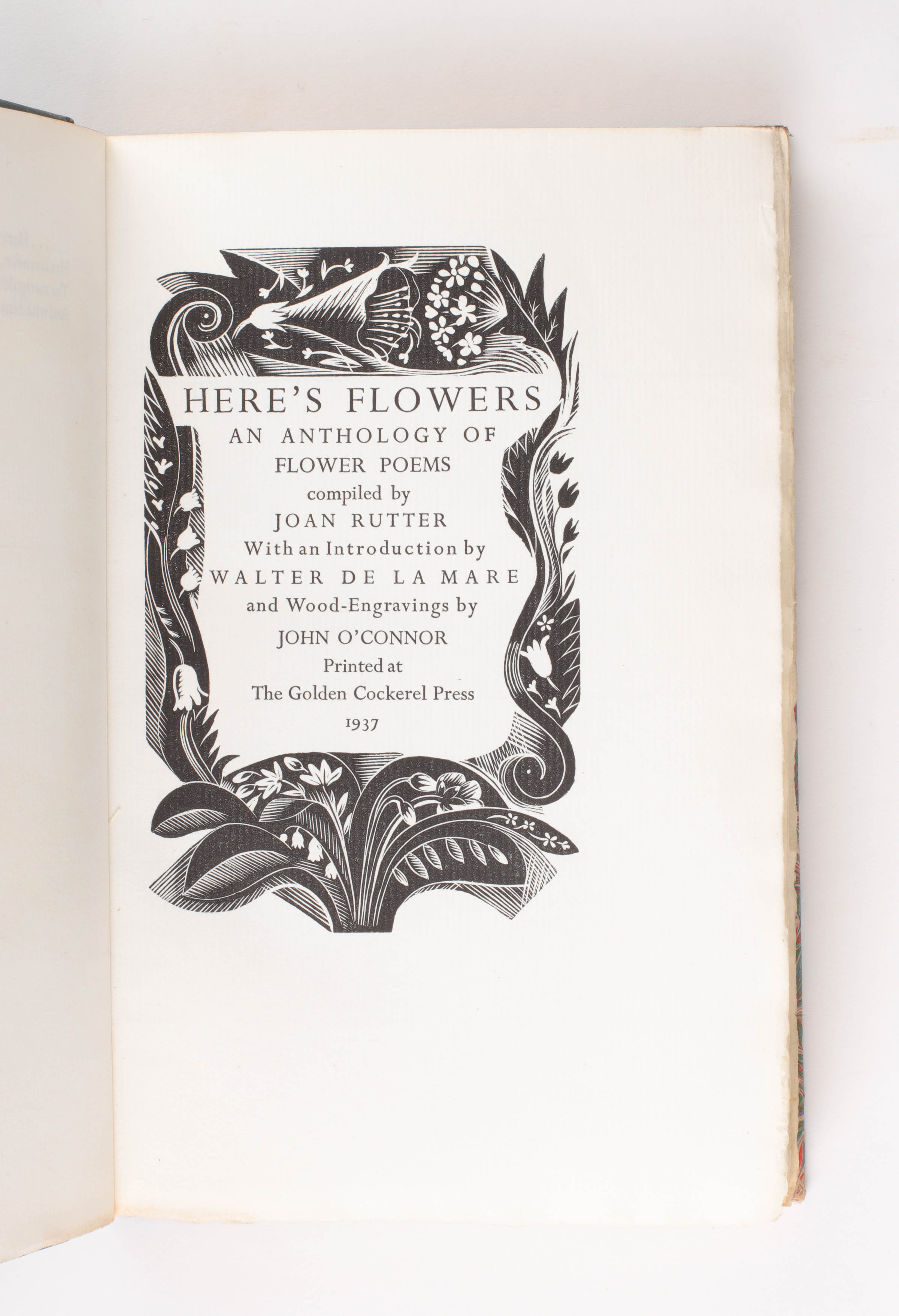 Here's Flowers by O'CONNOR, John - Jonkers Rare Books