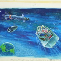 Archive of Original Artwork for Charlie and the Great Glass Elevator by ...