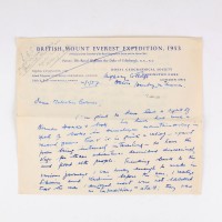 Autograph Letter Signed by HUNT, John - Jonkers Rare Books